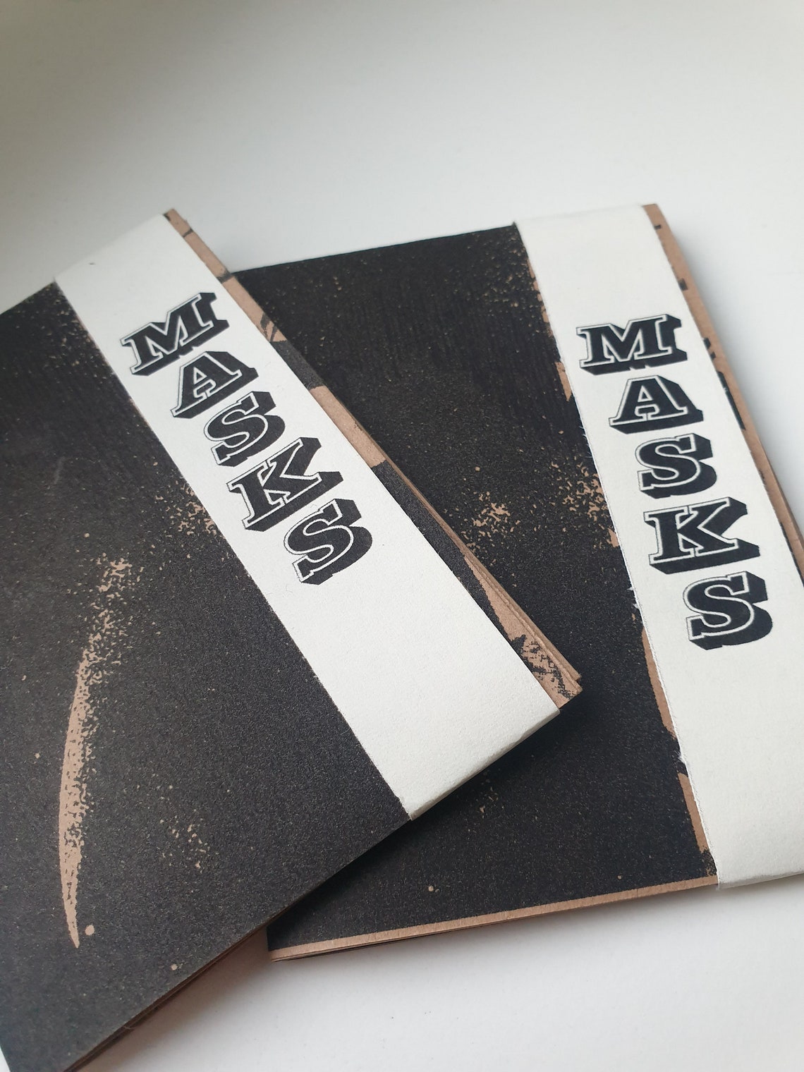 MASKS Mini Art Zine DIY Fanzine Collage Zine 8-page Zine - Etsy