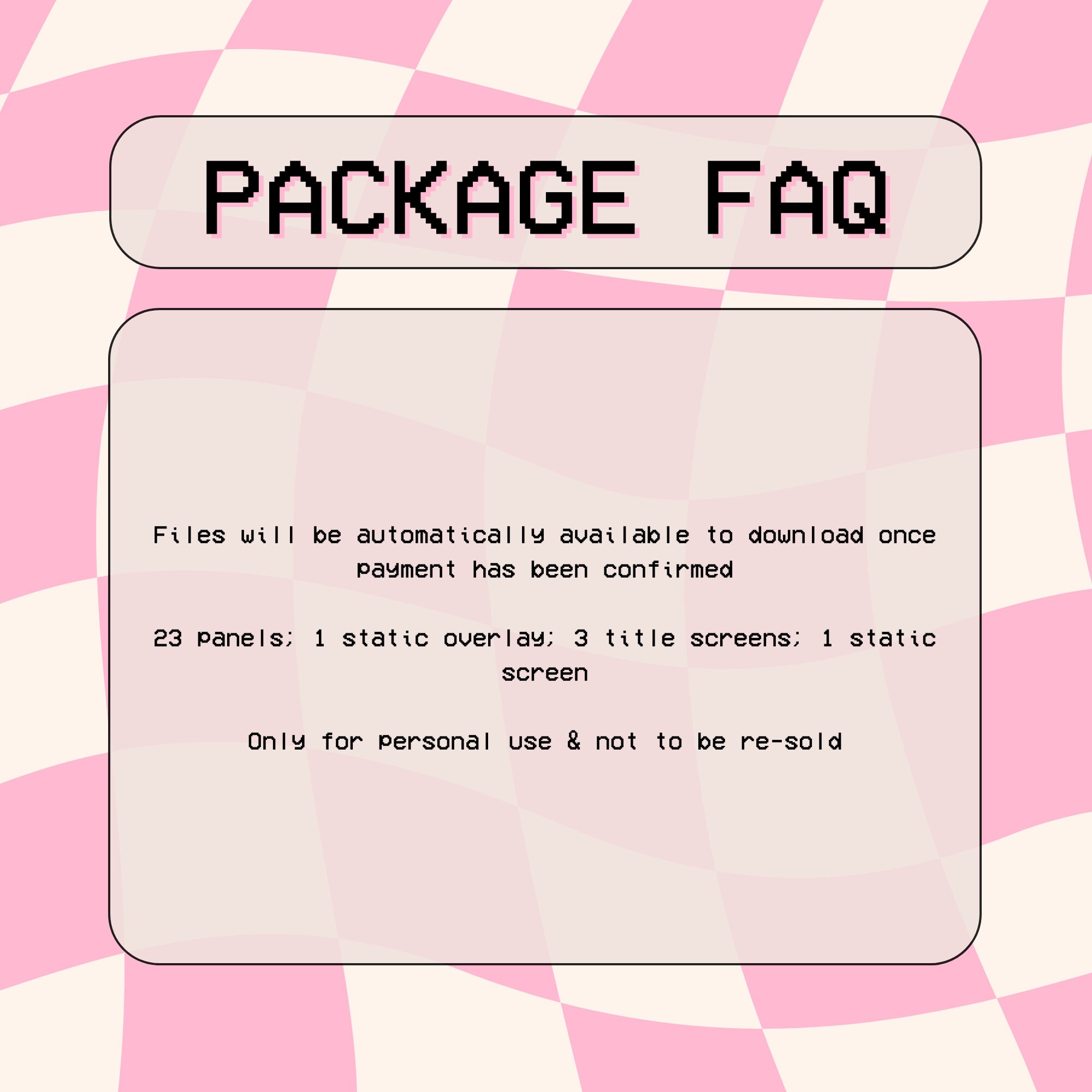 Pink Dream Animated Overlay Package | Digital Download | Twitch ...