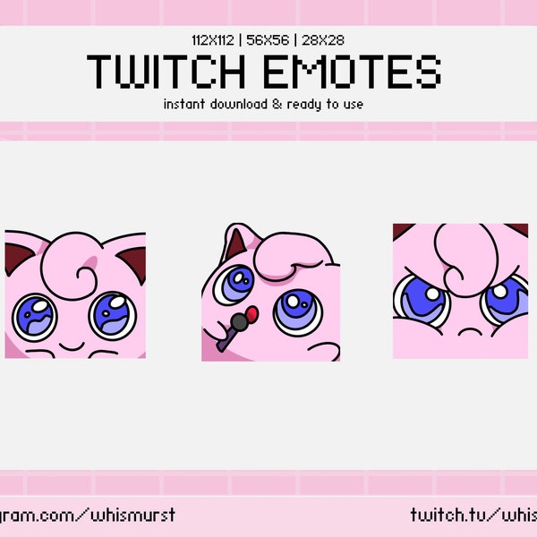 Singing Twitch Emote - Etsy