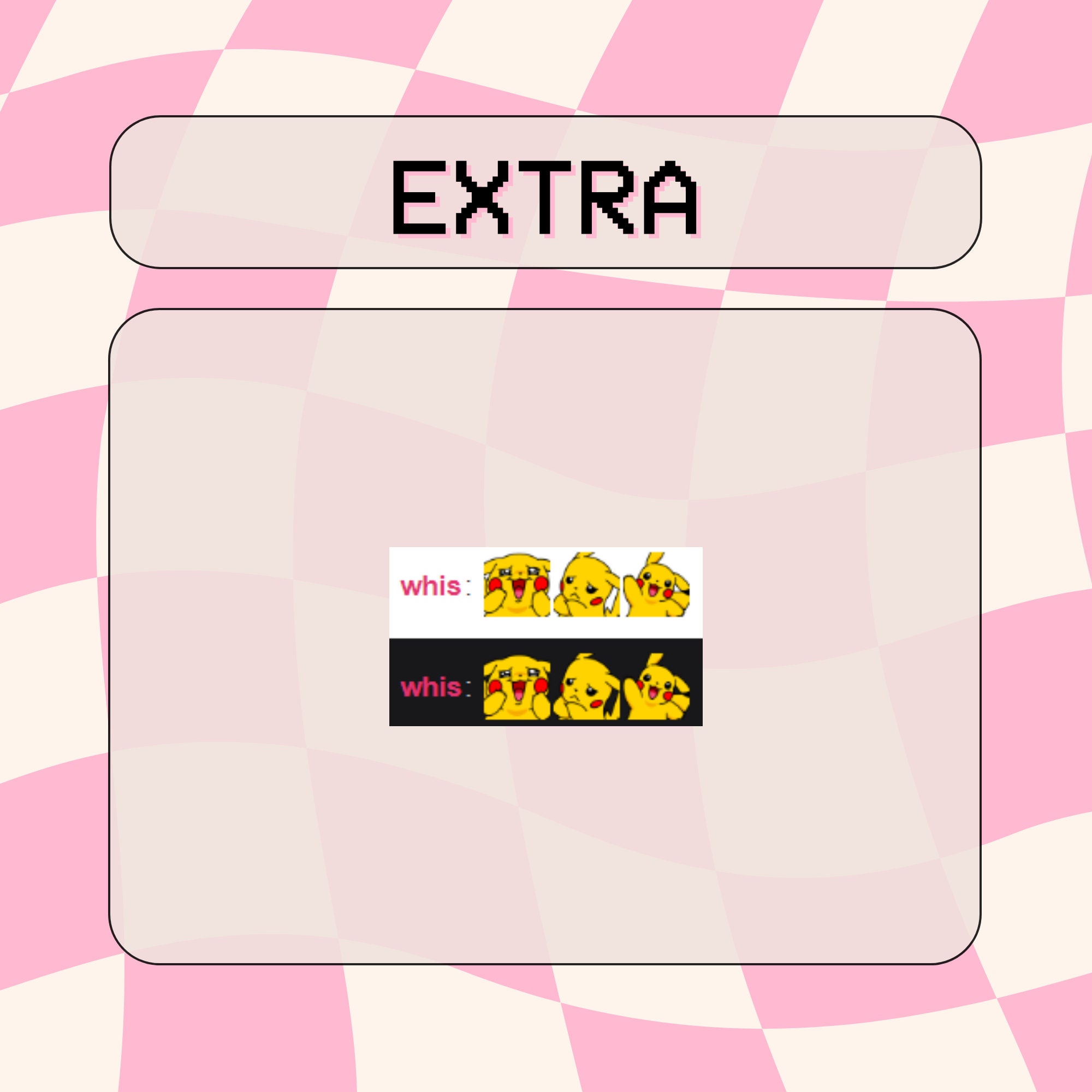3 Pikachu Emote Pack | Digital Download | Twitch, Discord, Youtube ...