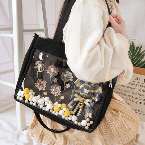 Ita Bag Double Clear Windows Ita Backpack for Pins Display - Etsy