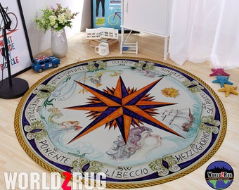 Compass Rose Door Mat - Etsy