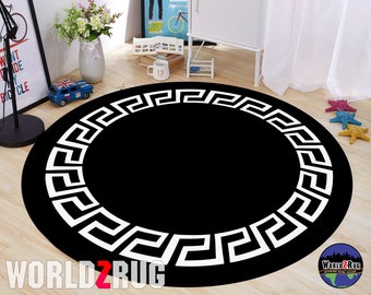 Greek Symbol Rug - Etsy