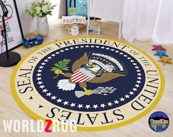 President Seal Rug - Etsy