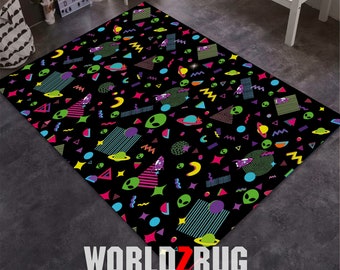 90s Arcade Carpet Rug - Etsy