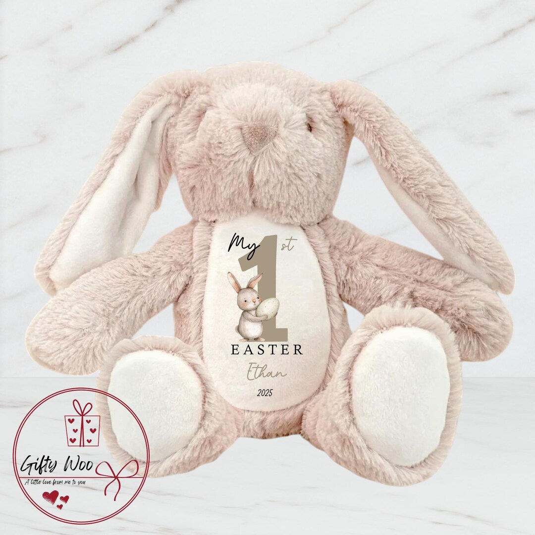 My First Easter Gift - 1st Easter Gift - Easter Bunny Soft Toy Teddy ...
