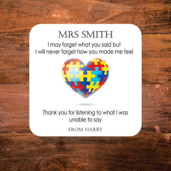 Autism Teacher Gift - Etsy UK