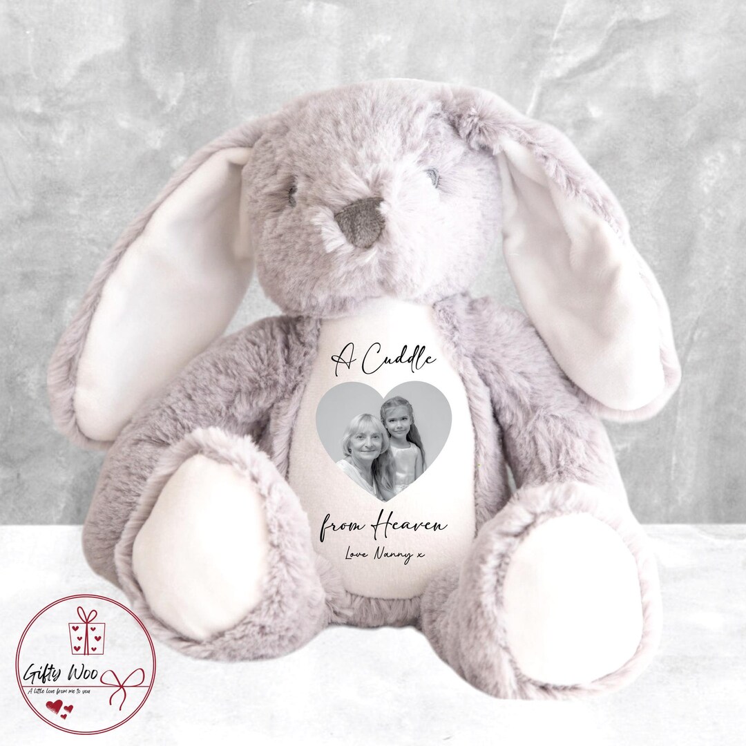 Memory Bunny Rabbit Soft Toy - A Cuddle From Heaven Bunny - Memory Gift ...