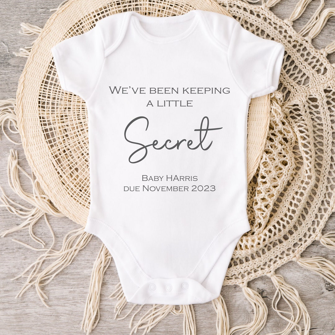 We've Been Keeping a Secret Pregnancy Announcement Vest - Pregnancy ...