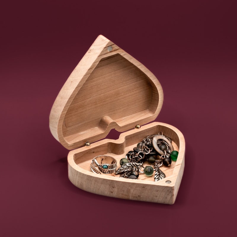 Heart Jewelry Box - Etsy
