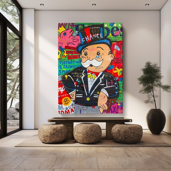 Monopoly Poster - Etsy