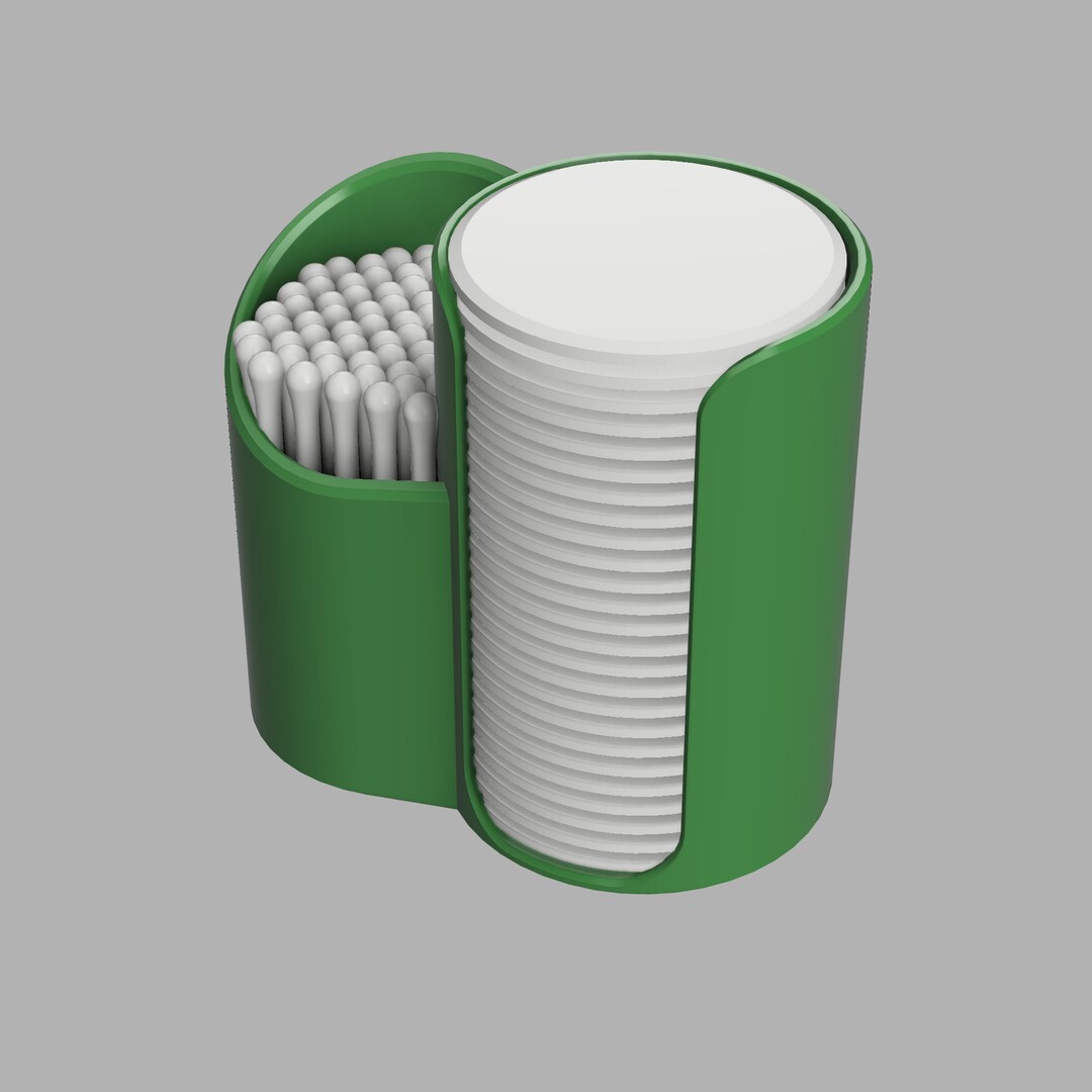 Cotton Pad and Swab Holder - Etsy