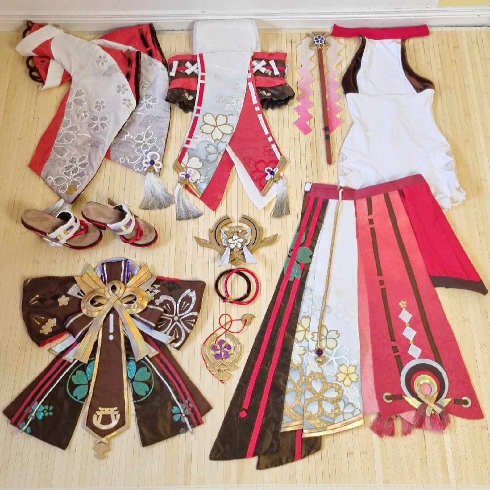 Yae Miko Cosplay Pattern and Tutorial, Genshin Impact Yae Miko Pattern ...