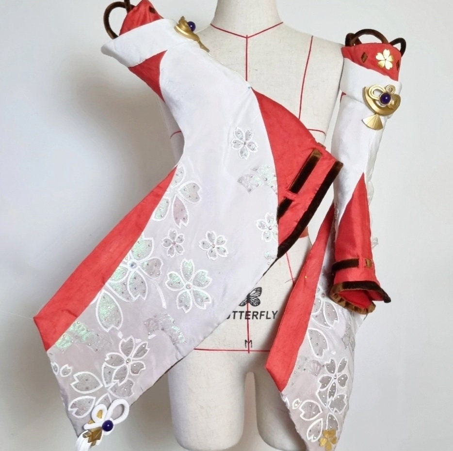 Yae Miko Cosplay Pattern and Tutorial Genshin Impact Yae Miko - Etsy