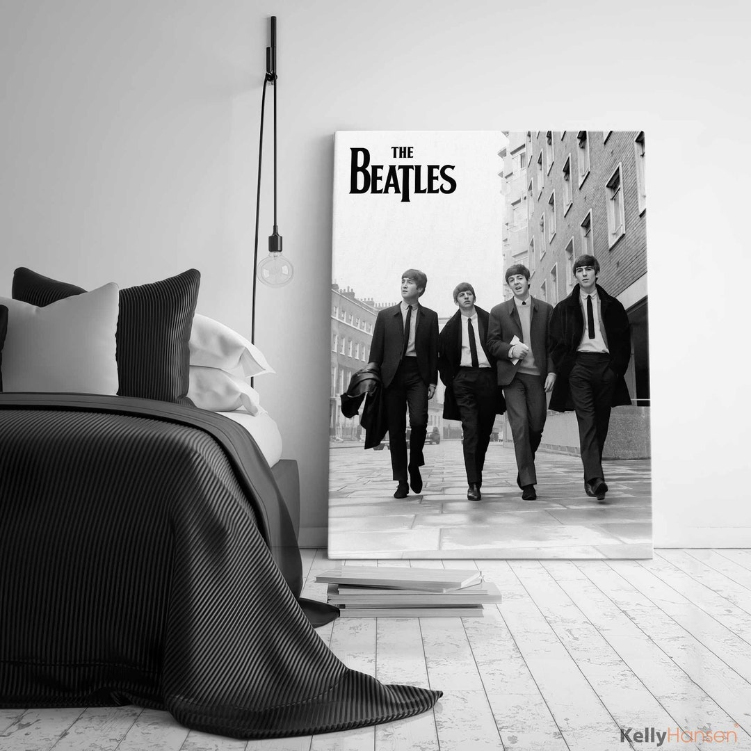 The Beatles Canvas Print | the Beatles Walking the Streets of London ...