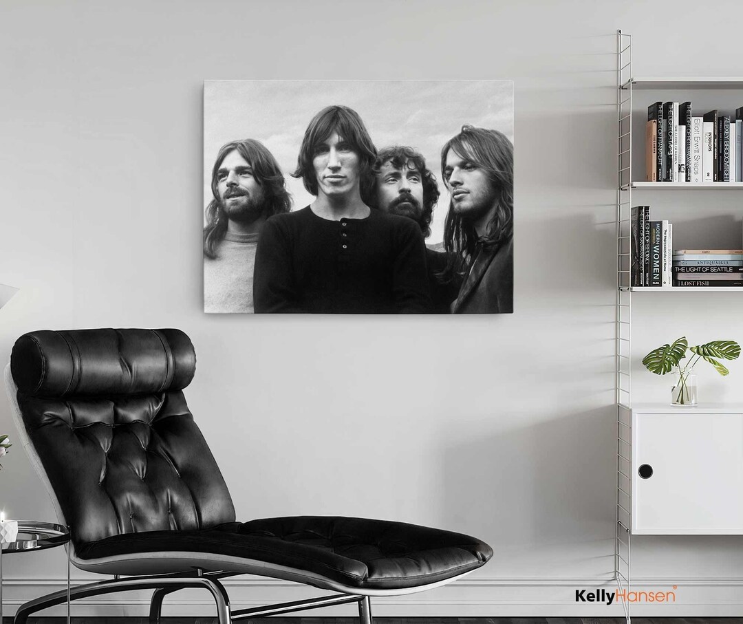 Pink Floyd Canvas Print | United Kingdom 1973 | Vintage | Canvas Wall ...