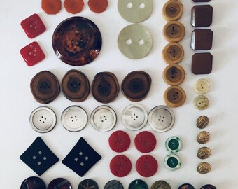 Mixed Lot of Buttons - Etsy