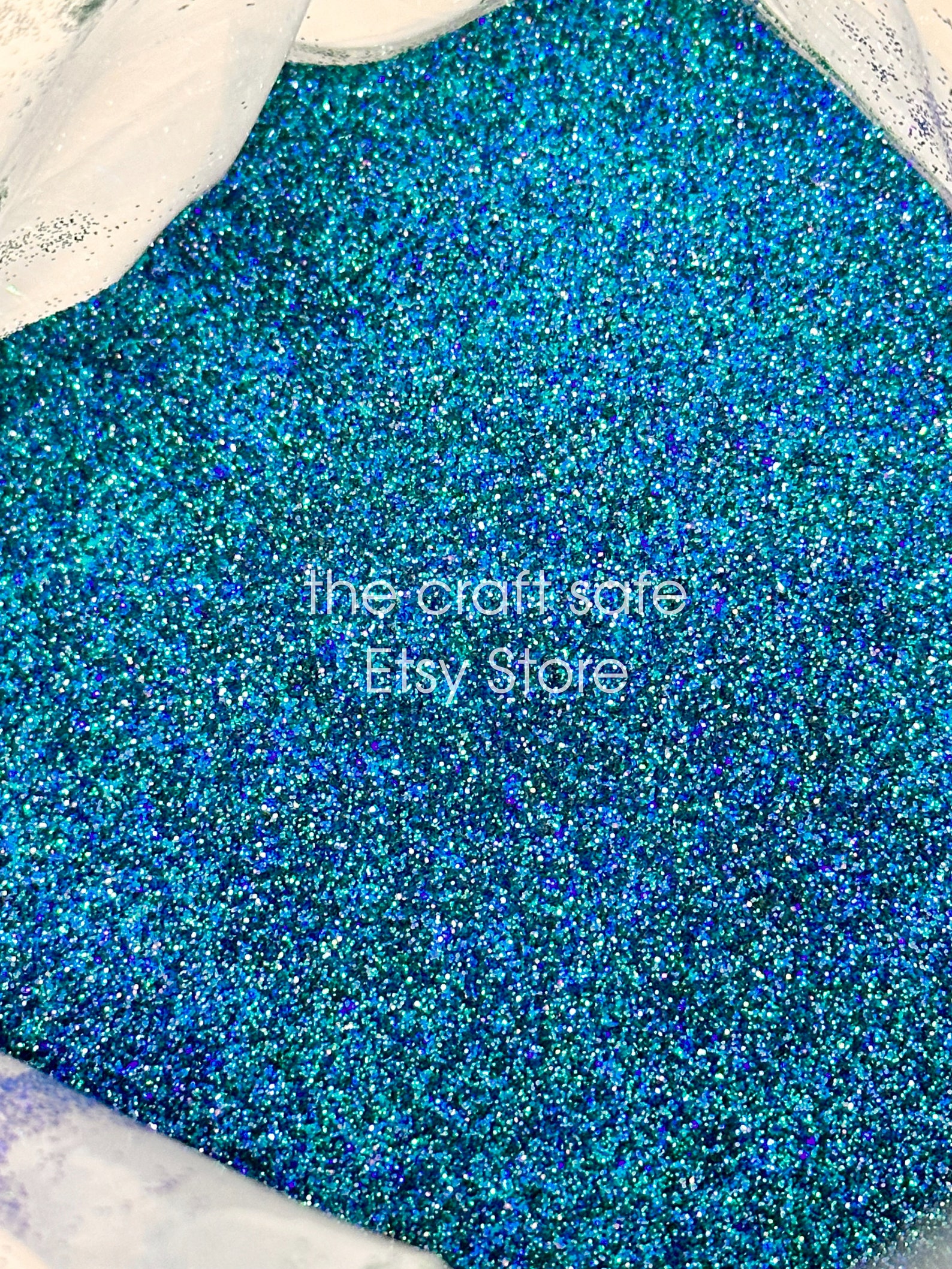 5gr Holographic Blue Glitter//holo Green Glitter//fine Hex//tumbler Glitter//art Glitter//bulk ...