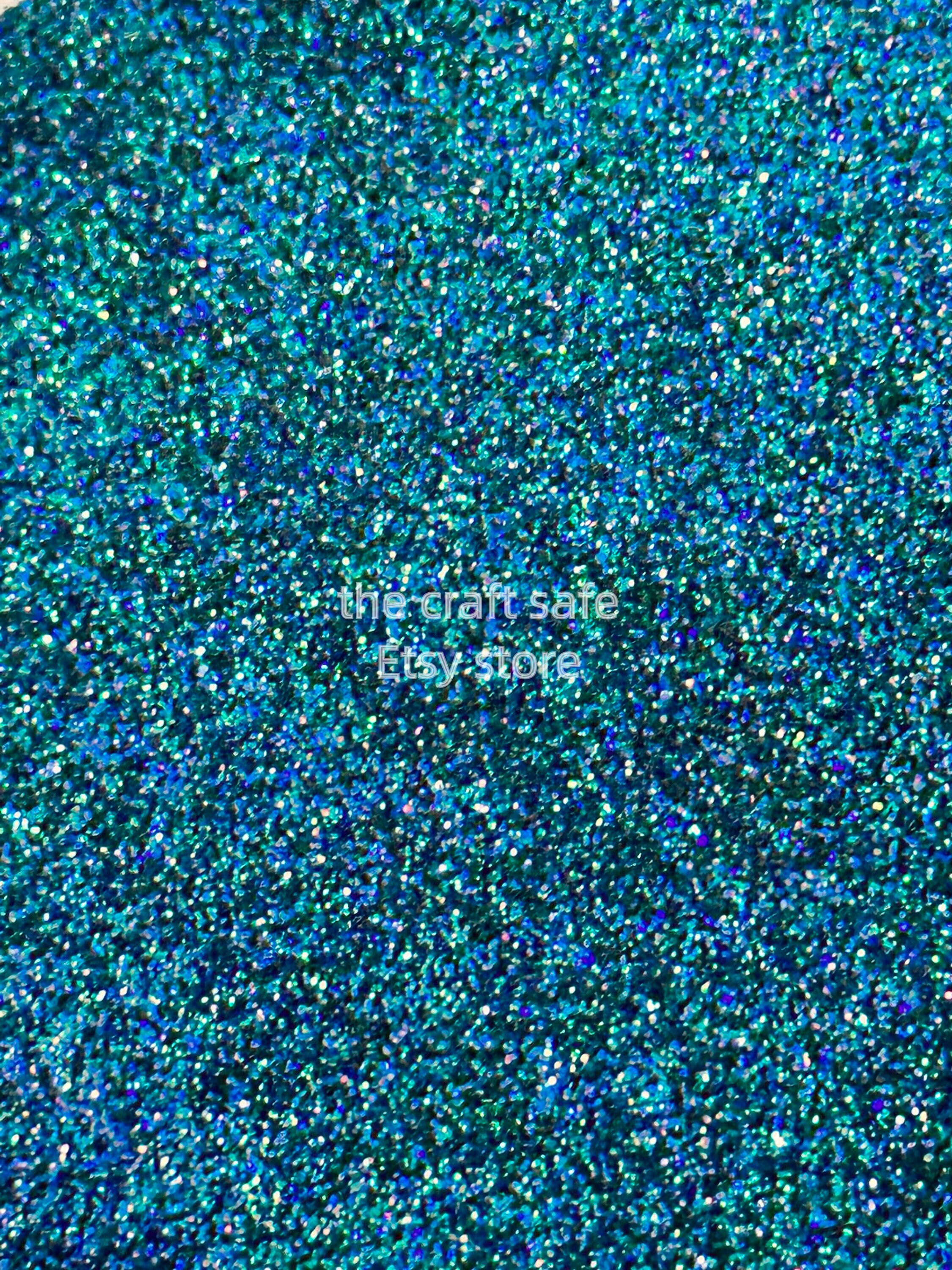 5gr Holographic Blue Glitter//holo Green Glitter//fine Hex//tumbler ...