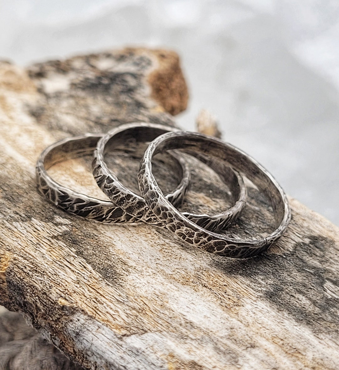 Sterling Silver Stacker Rings (set of 3) - Etsy