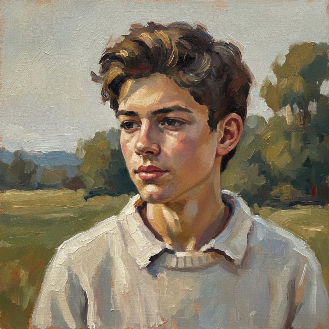 Custom Acrylic Painting From Photo | Hand Painted Portrait | Merge ...