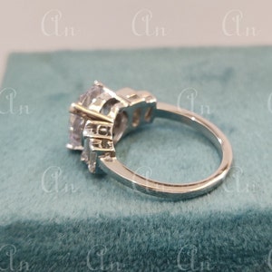 Titanic 2.2ct White Round Cut Engagement Ring in 925 Sterling Silver ...