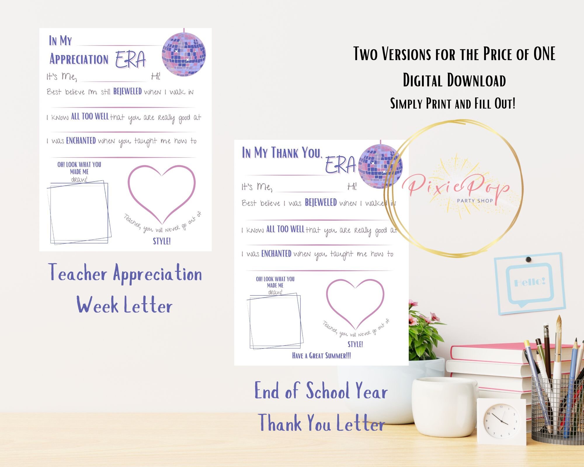 Teacher Gift, End of the Year Gift, Teacher Appreciation Week Gift ...