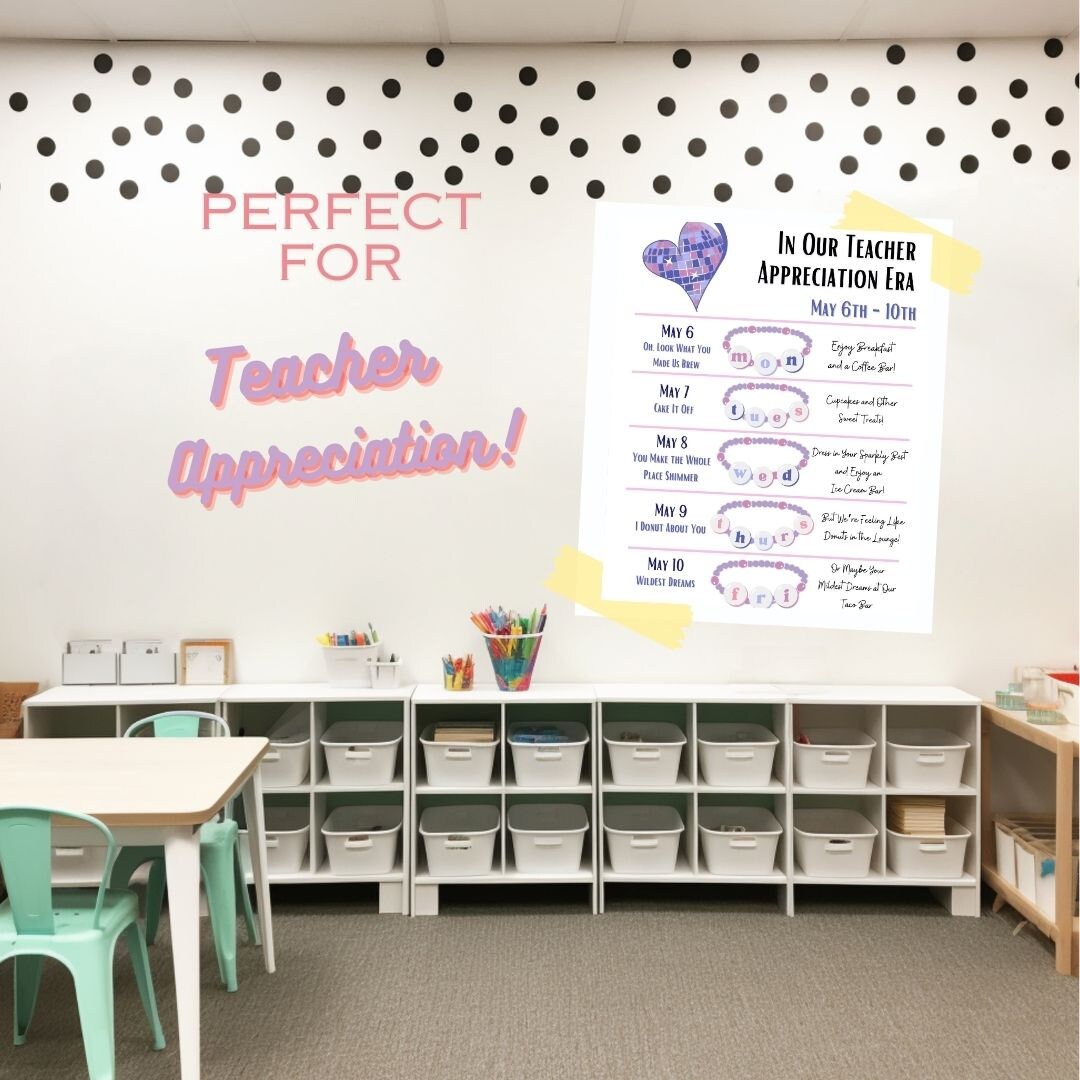 Teacher Appreciation Week Flyer, Teacher Appreciation, Taylor Swift ...