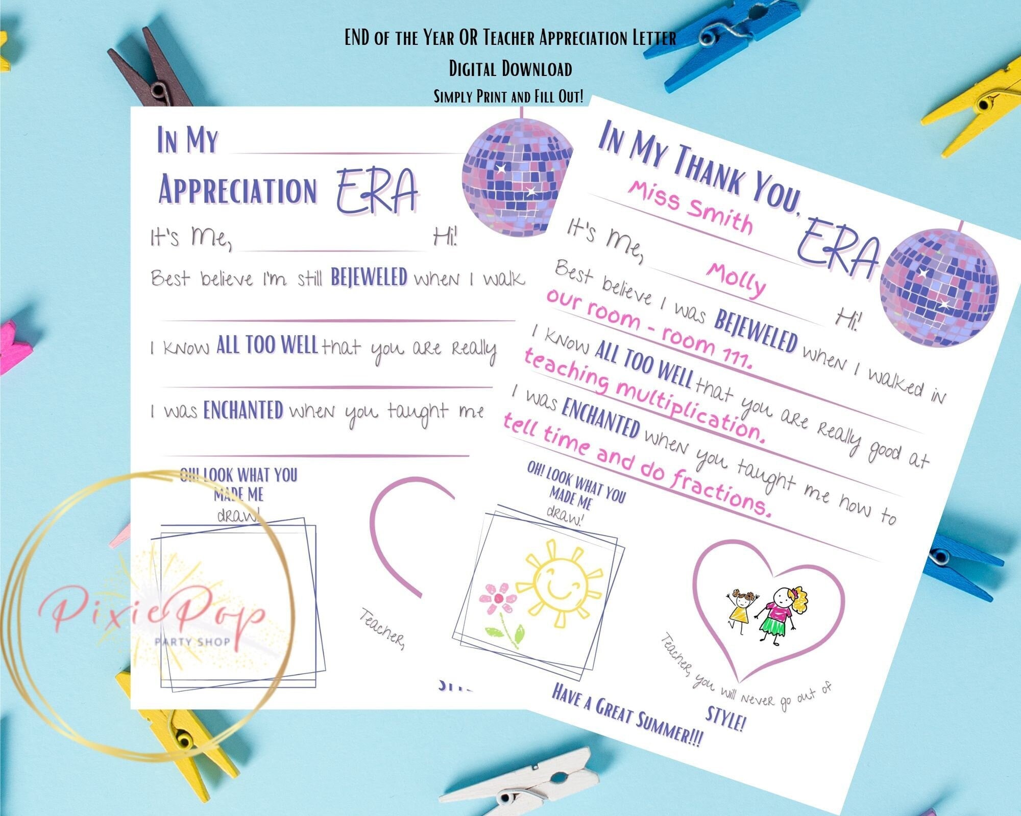 Teacher Gift, End of the Year Gift, Teacher Appreciation Week Gift ...