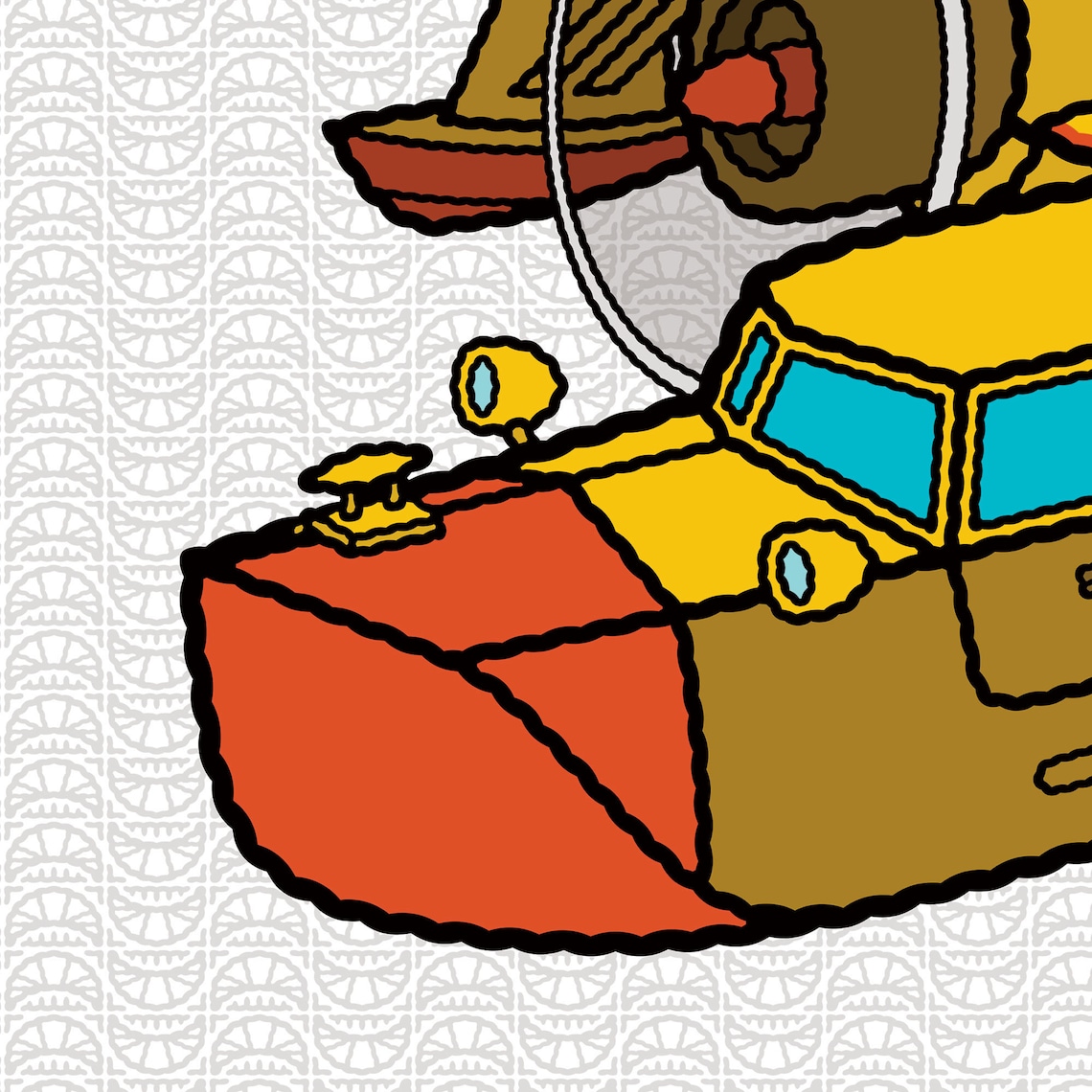 Sea Duck Talespin Digital Illustration - Etsy