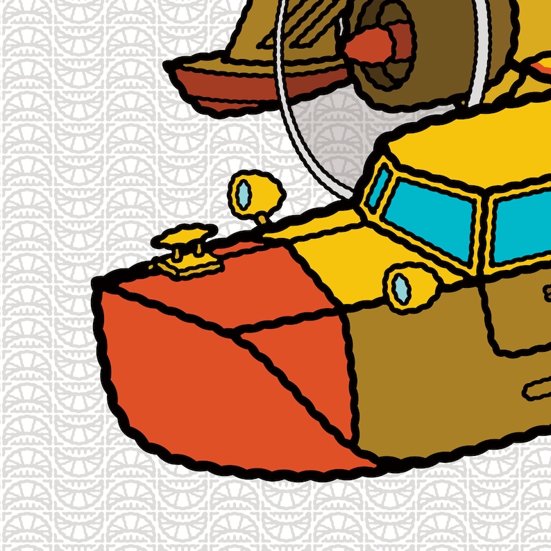 Sea Duck - Talespin - Digital Illustration - Etsy