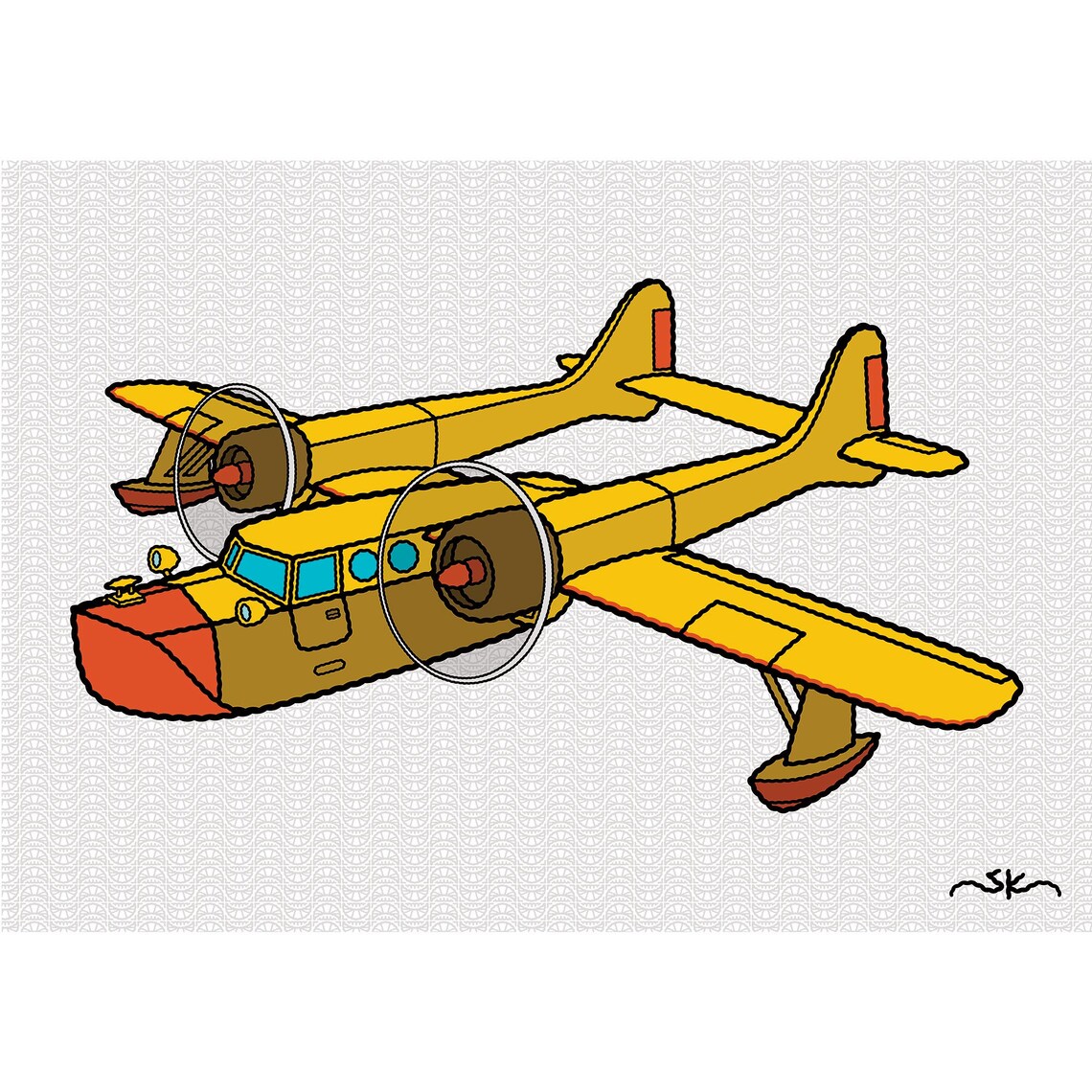 Sea Duck - Talespin - Digital Illustration - Etsy
