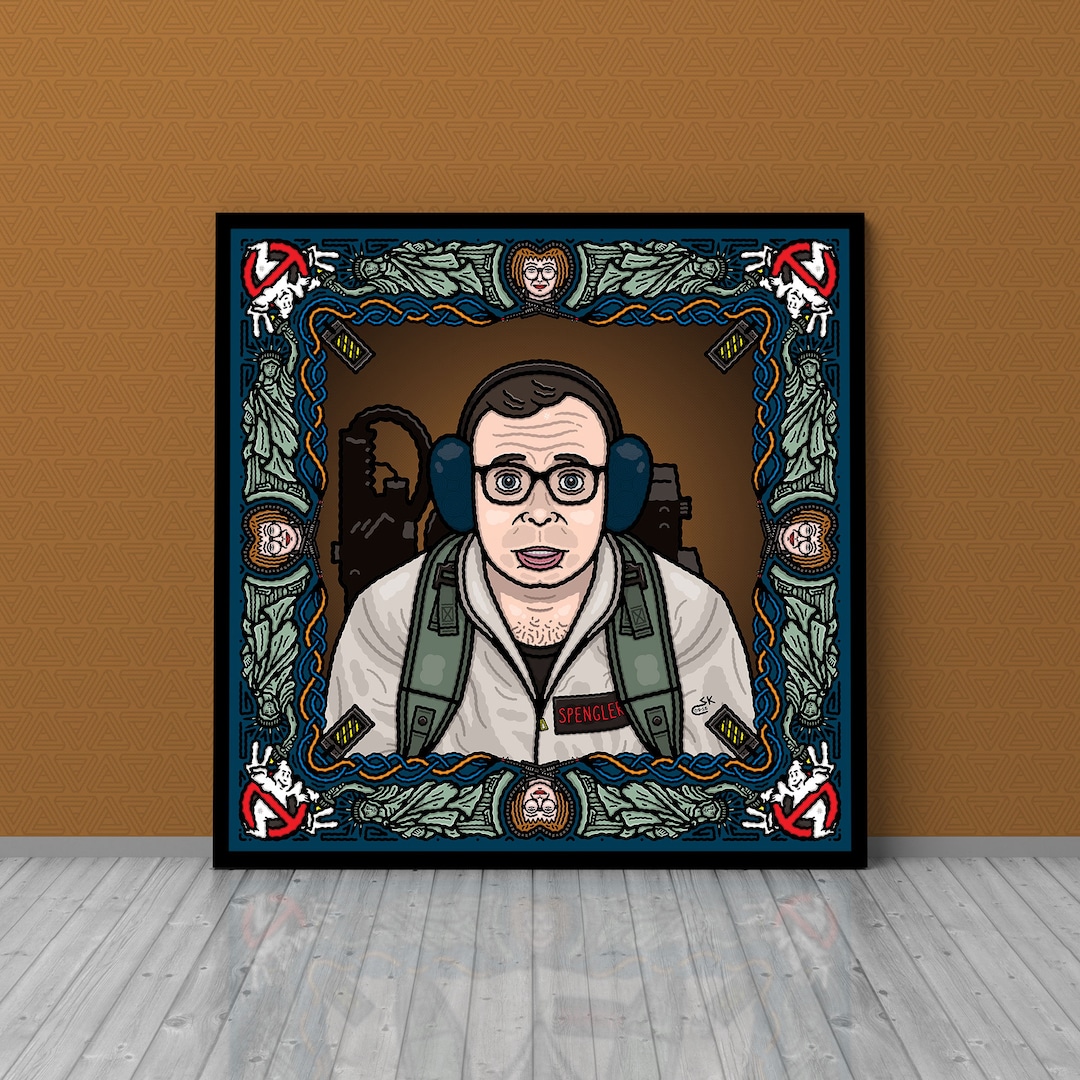 Louis Tully - Ghostbusters 2 - Hand-drawn/digital Portrait Illustration ...