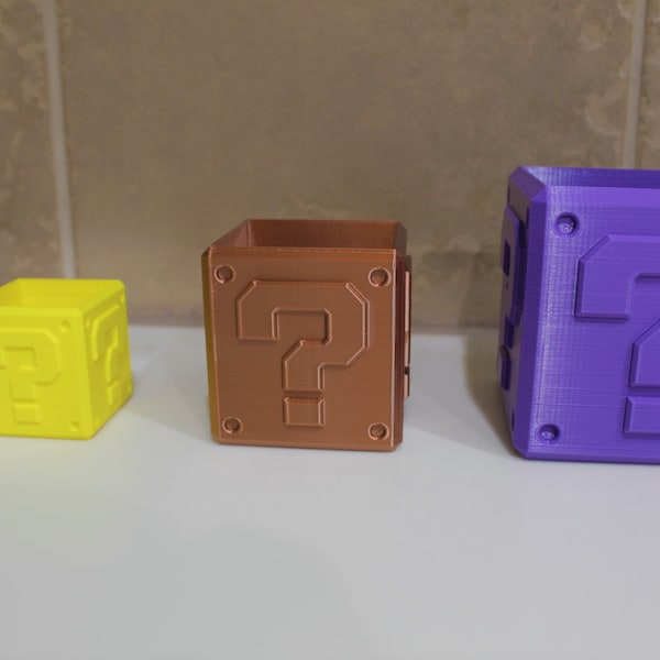 Mario Question Block - Etsy