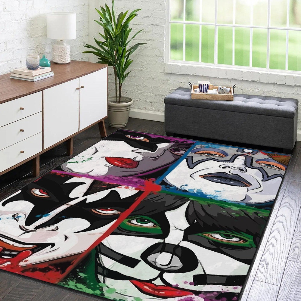 Metal Band Rug - Etsy