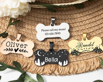 Engraved Dog Collar - Etsy
