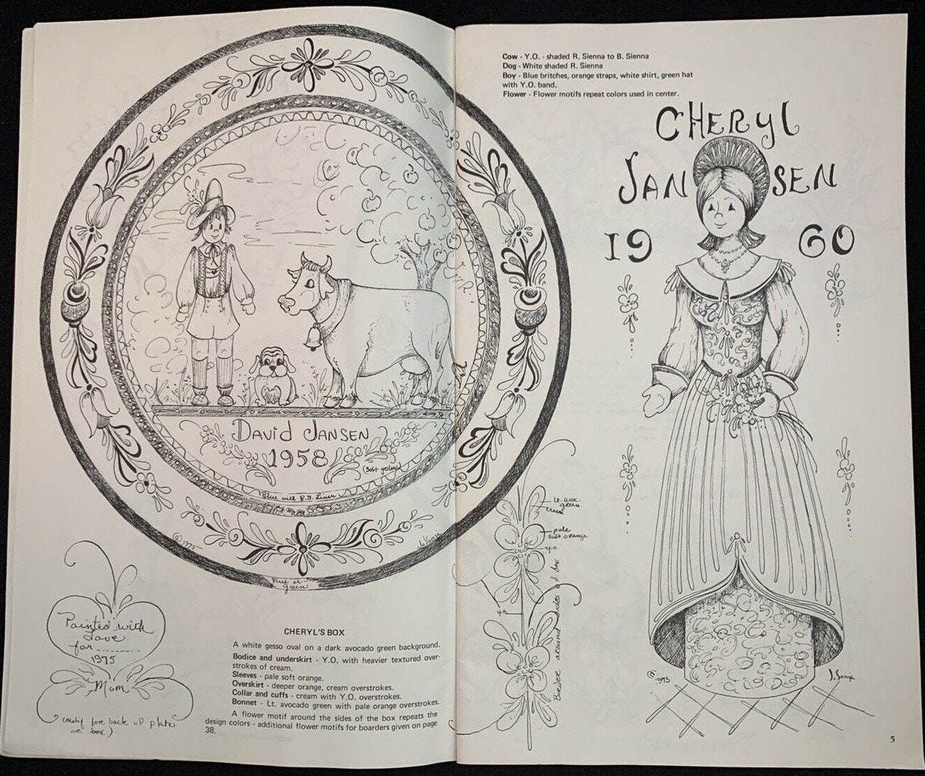 1975 Jo Sonja Folk Art Expressions of Joy Vol.3 Techniques Patterns ...