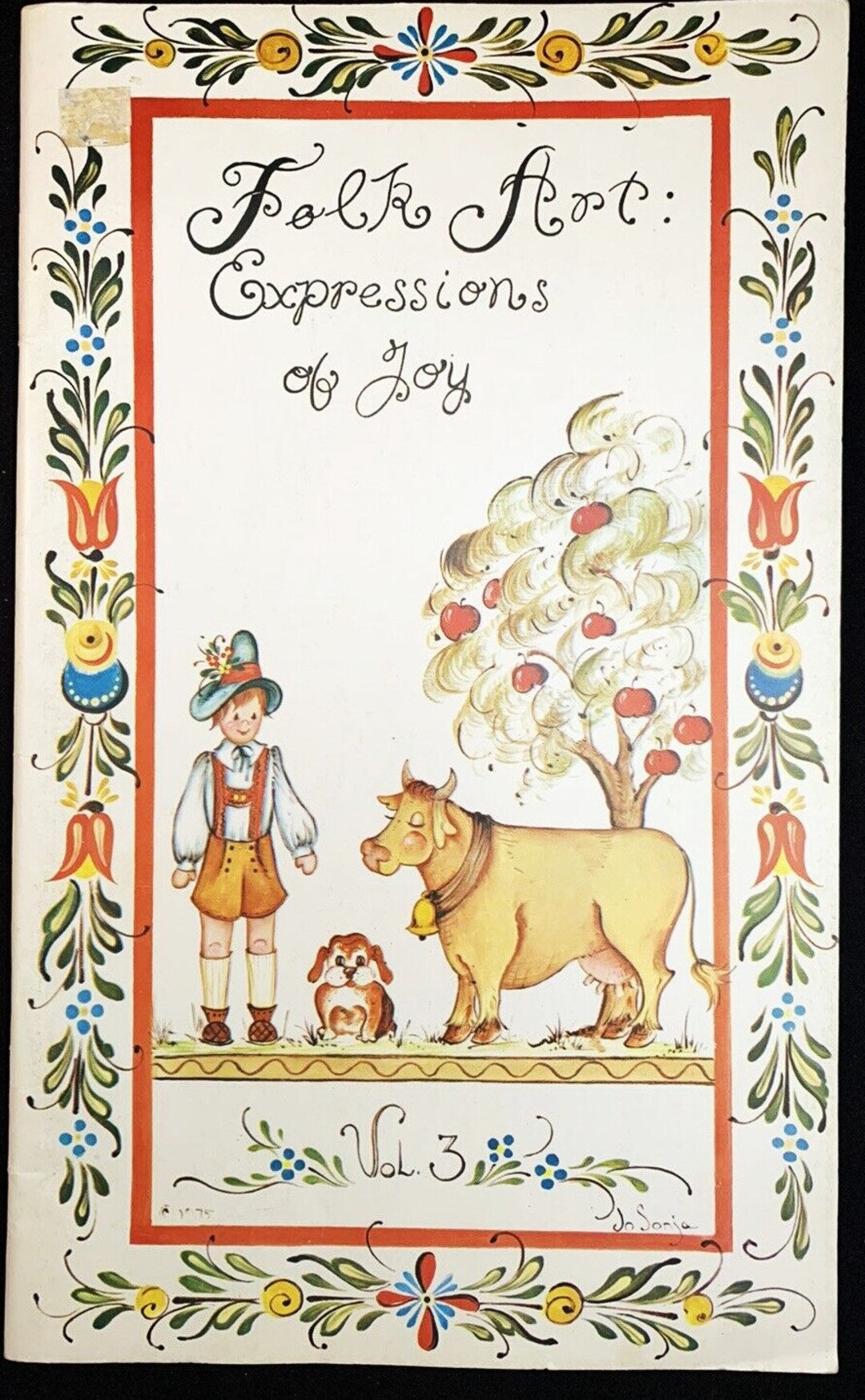 1975 Jo Sonja Folk Art Expressions of Joy Vol.3 Techniques Patterns ...