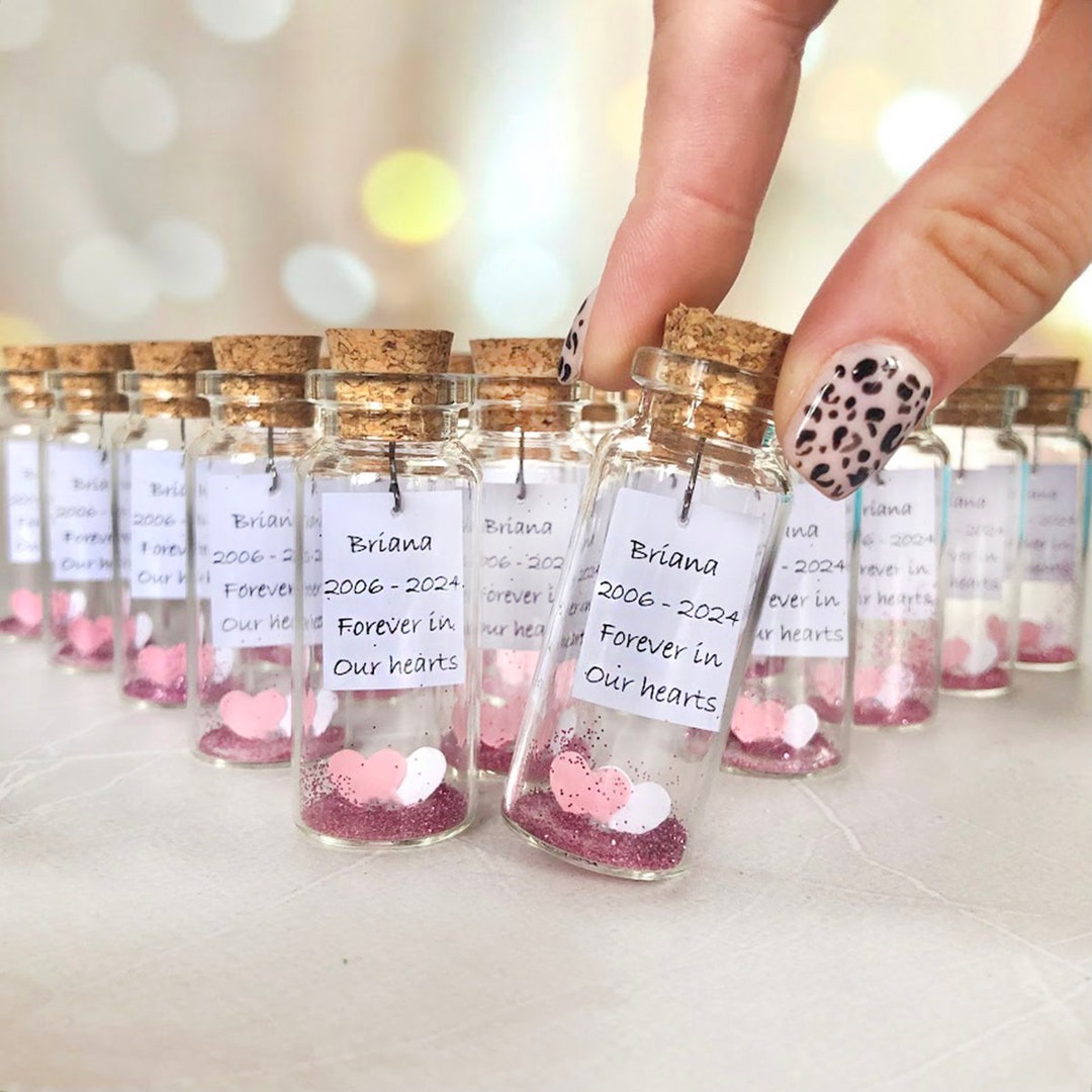 Forever in Our Hearts - Funeral Favors, Celebration of Life Gifts for ...