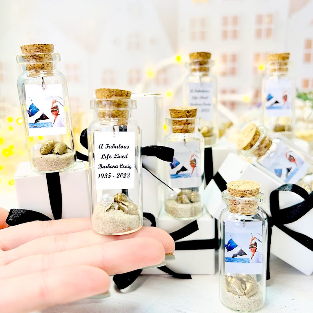 Celebration of Life Photo Favors in Bulk, Funeral Favors for Loss Of ...