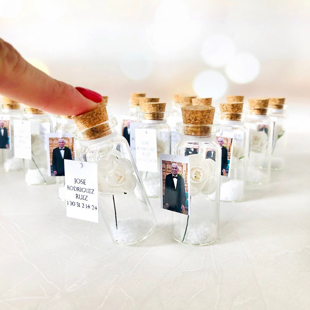 Celebration of Life Memorial Favor With Photo, Custom Message in a ...