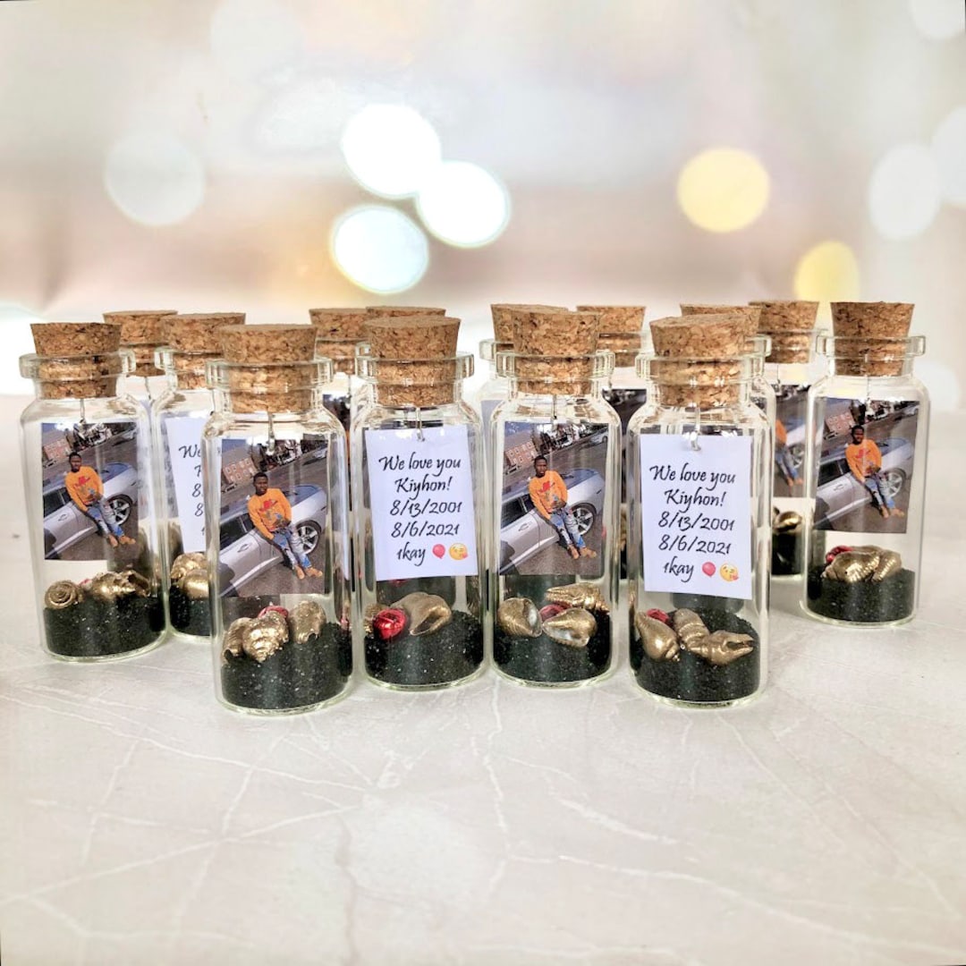 Funeral Favors Bottles, Bulk Celebration of Life Favors, Memorial ...