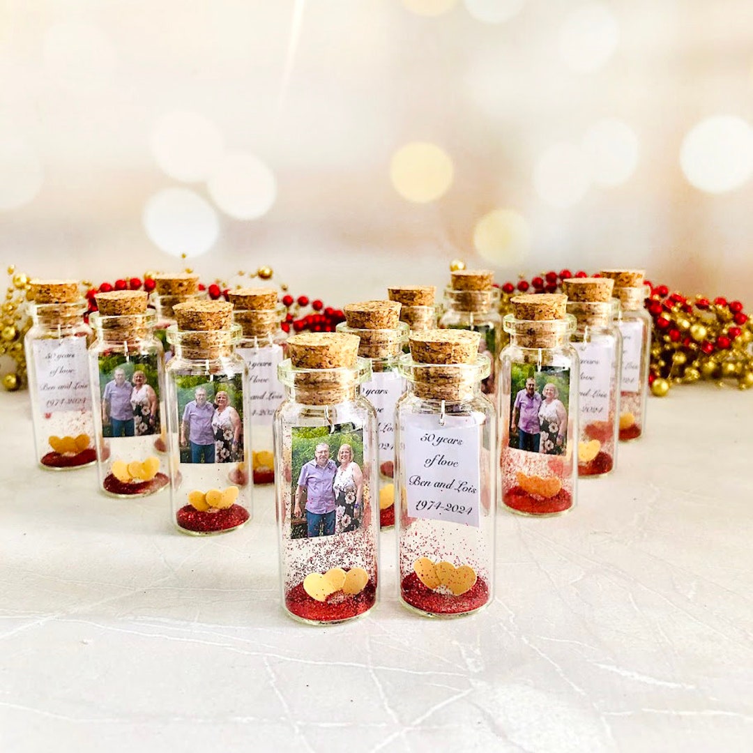 50th Wedding Anniversary Party Favors, Thank You Party Gifts for Guests ...