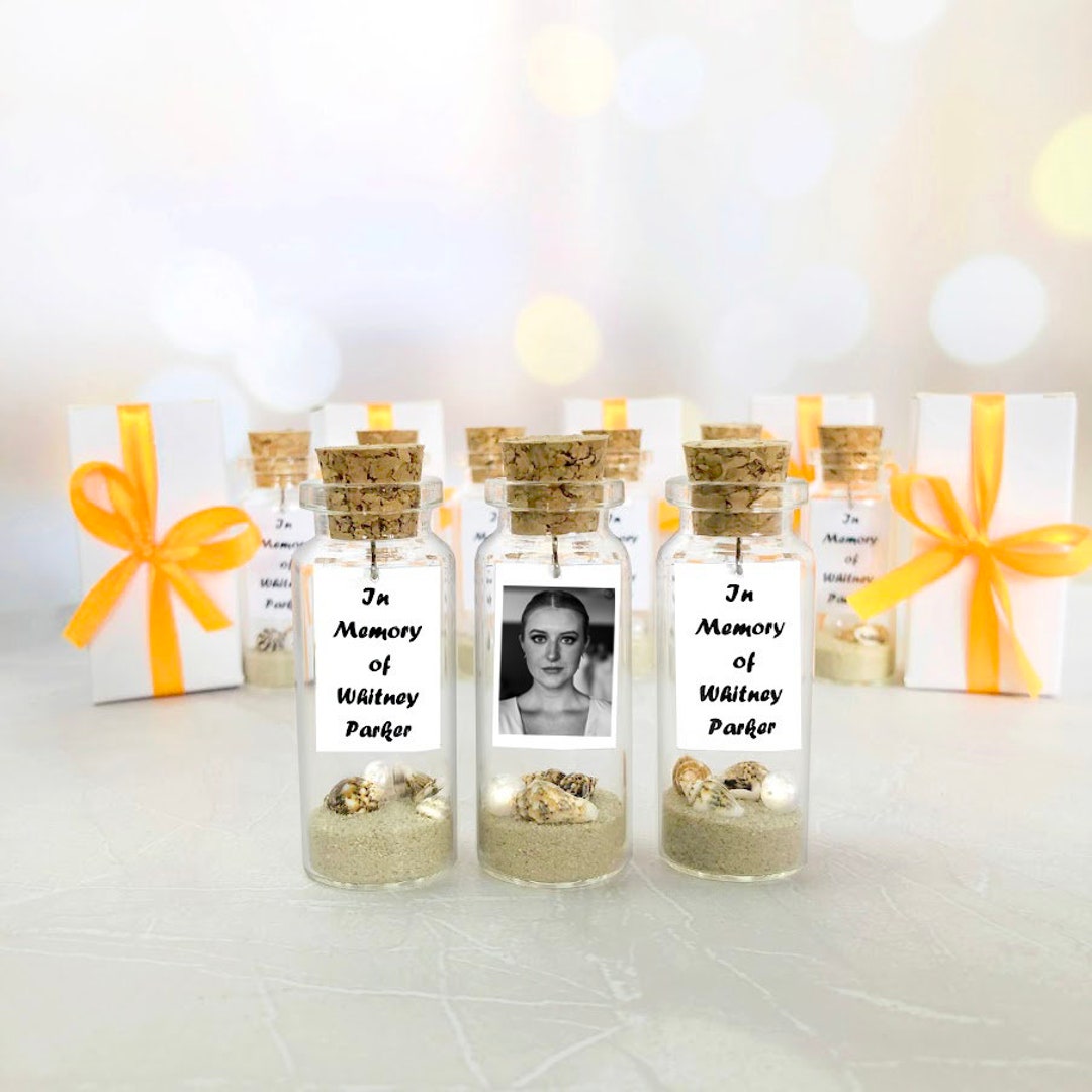 Funeral Favors in Bulk, Memorial Gifts With Photo, Celebration of Life ...