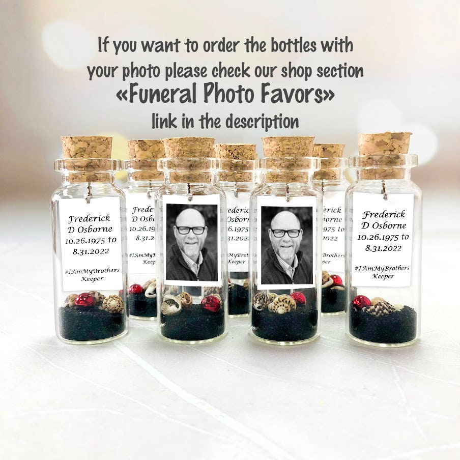 Funeral Favors for Guests Funeral Memorial Giveaways Forget - Etsy