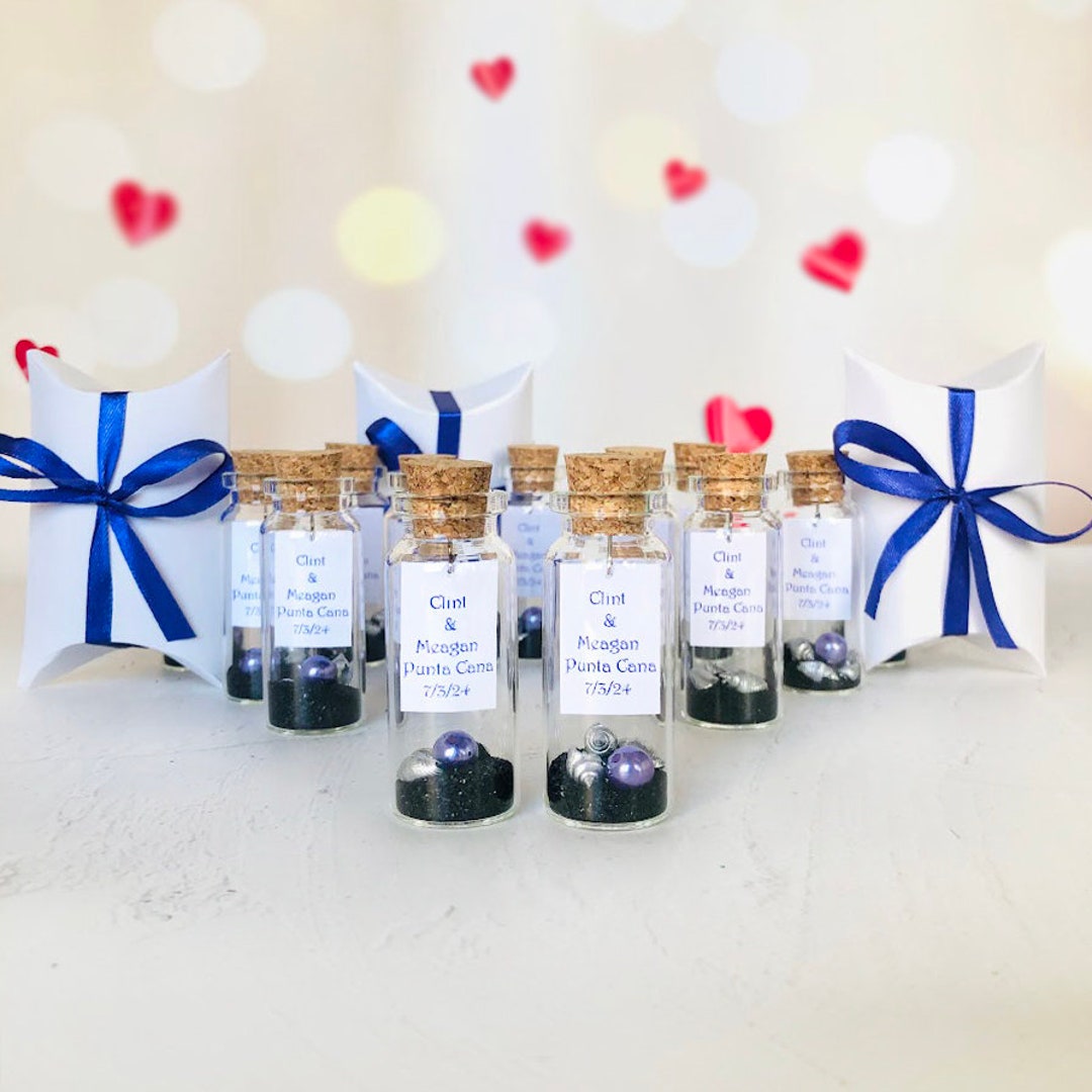 Set of Wedding Party Favors, Destination Wedding Party Keepsake ...