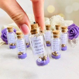 Memorial Gifts of the Loss of a Loved One, Personalized Funeral Favors ...