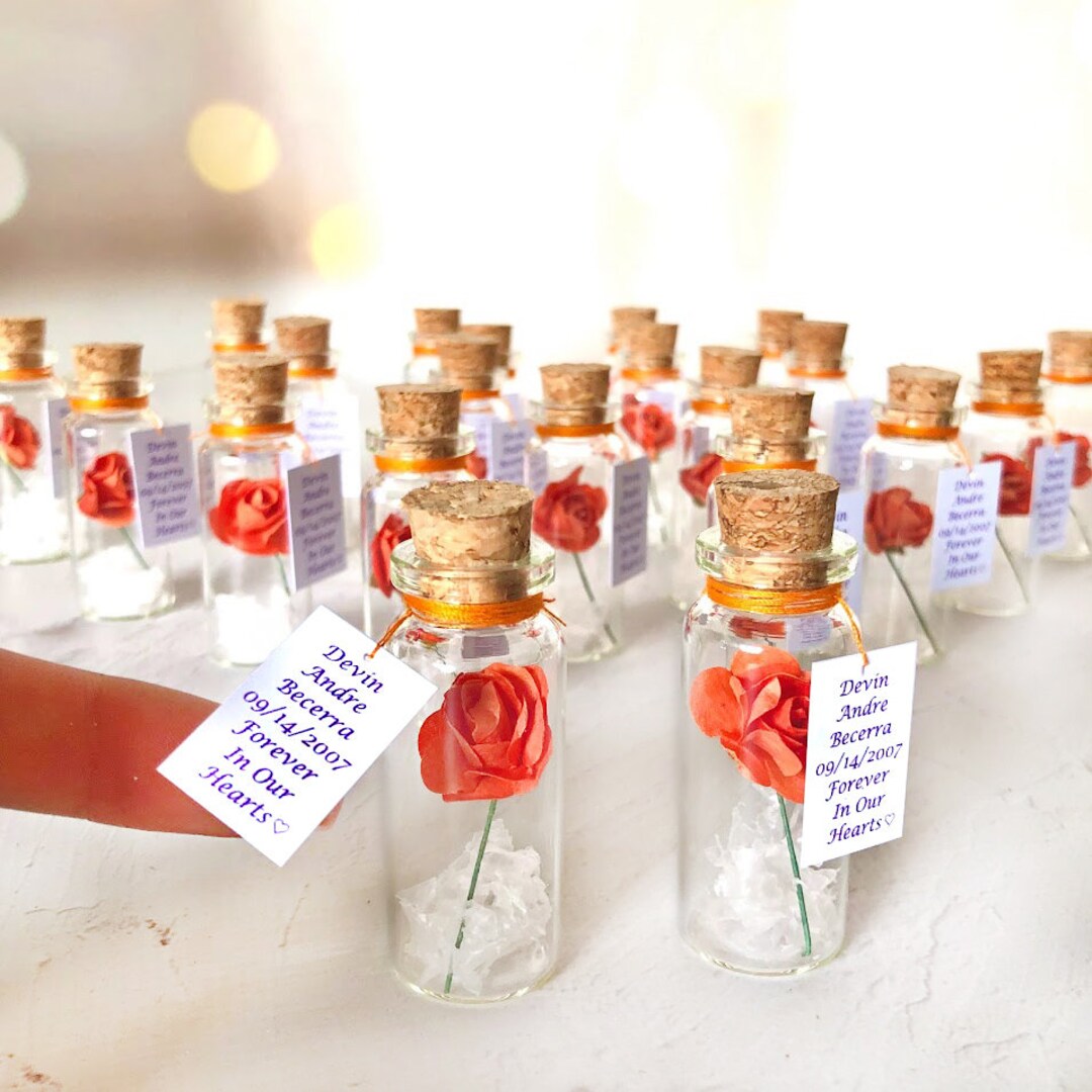 Personalized Funeral Favors at Hunter Prevost blog