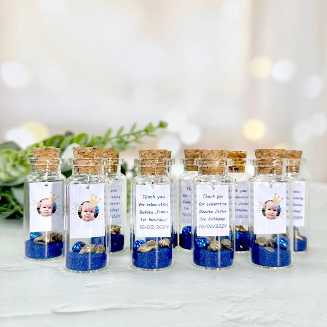 First Birthday Party Favors for Boy or Girl, 1st Birthday Keepsake ...