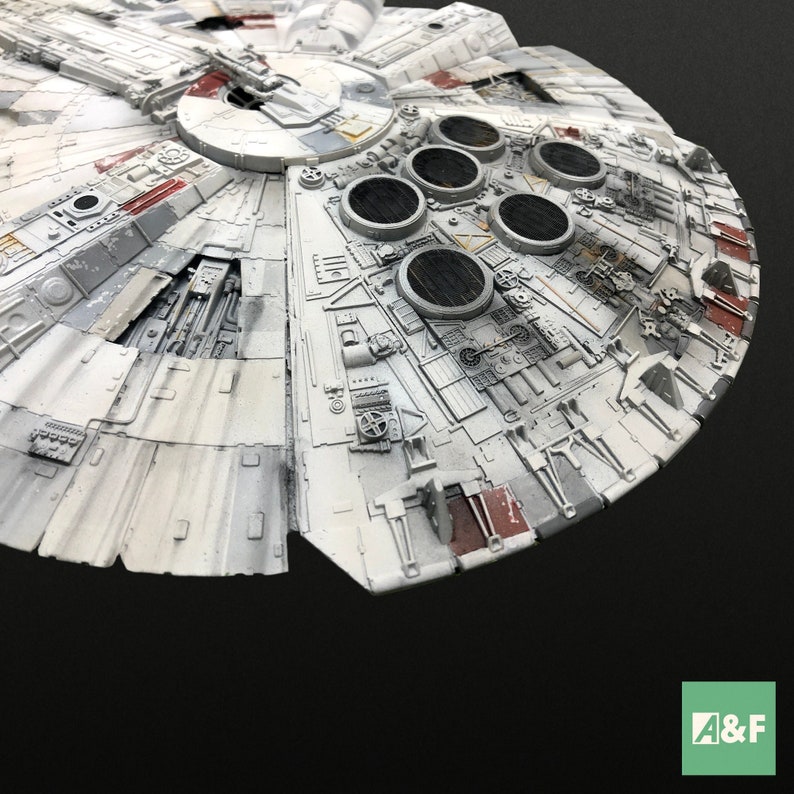 MPC/ERTL Millennium Falcon Engine Deck Kit - Etsy